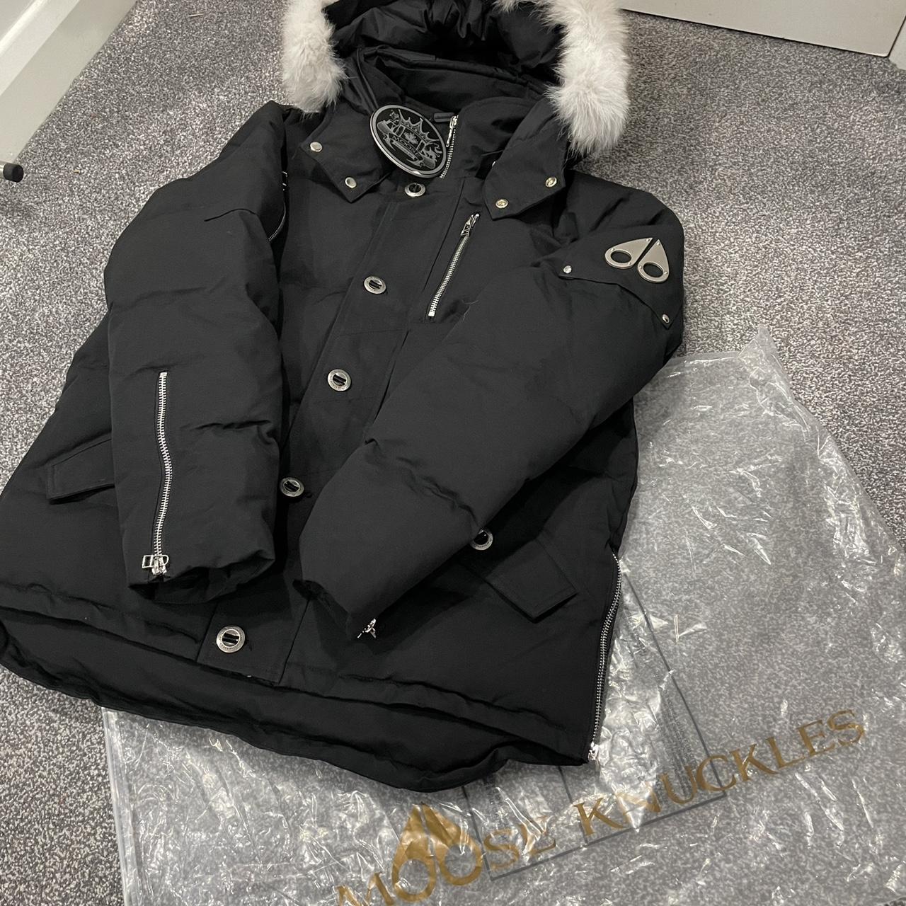 Brand new moose knuckles jacket size M - Depop