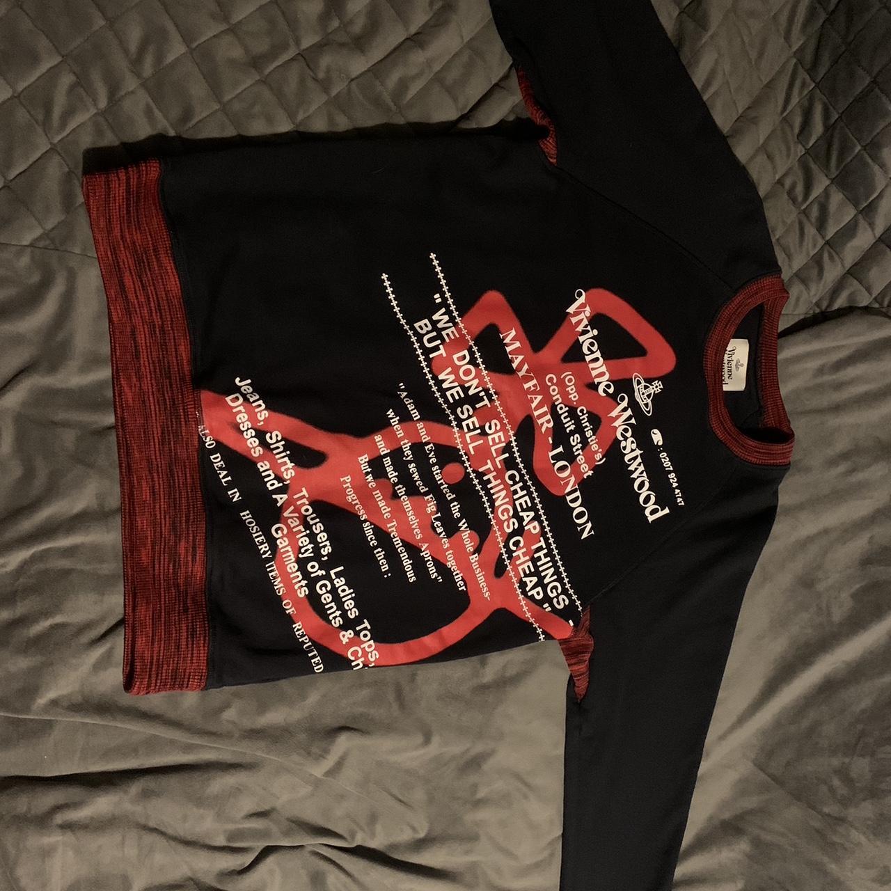 Large Men’s Vivienne Westwood Anarchy Sweater, worn... - Depop