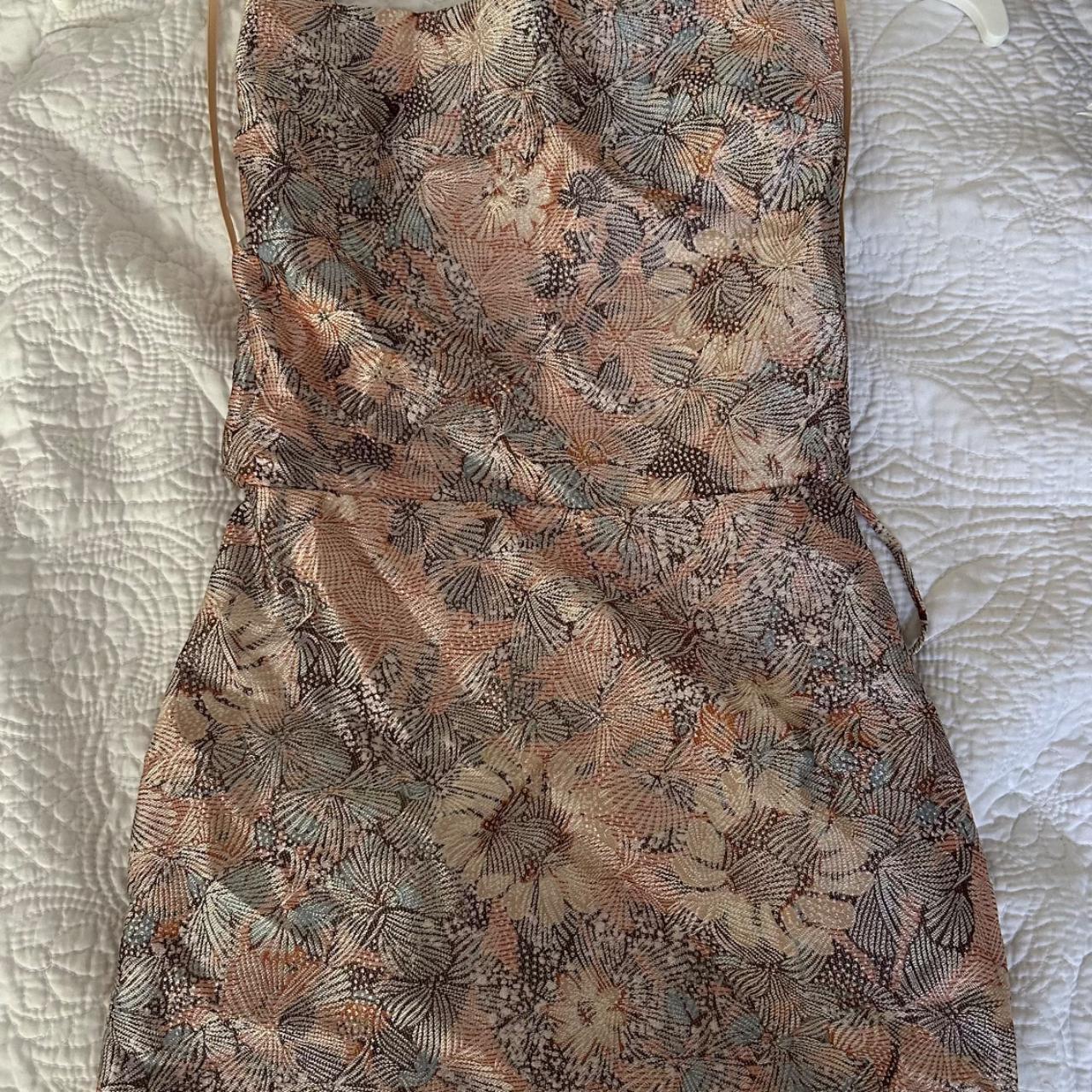 Bec + Bridge Nina backless apron style Top purple... - Depop