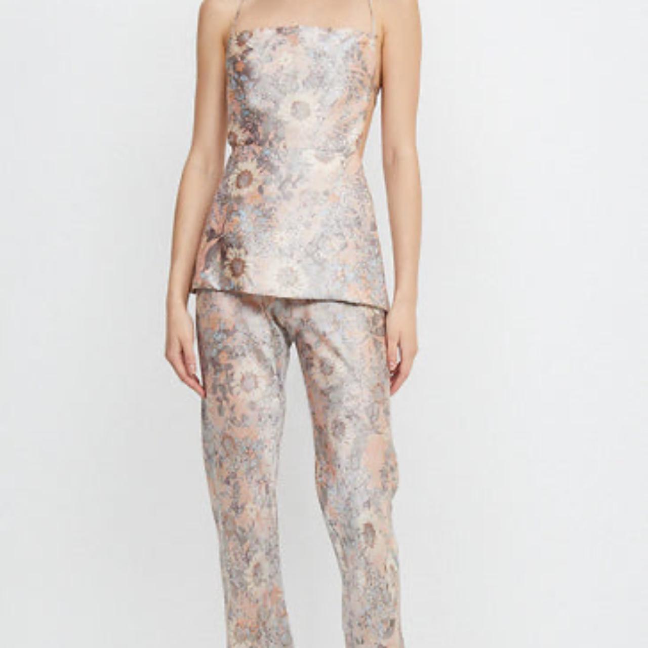 Bec + Bridge Nina backless apron style Top purple... - Depop