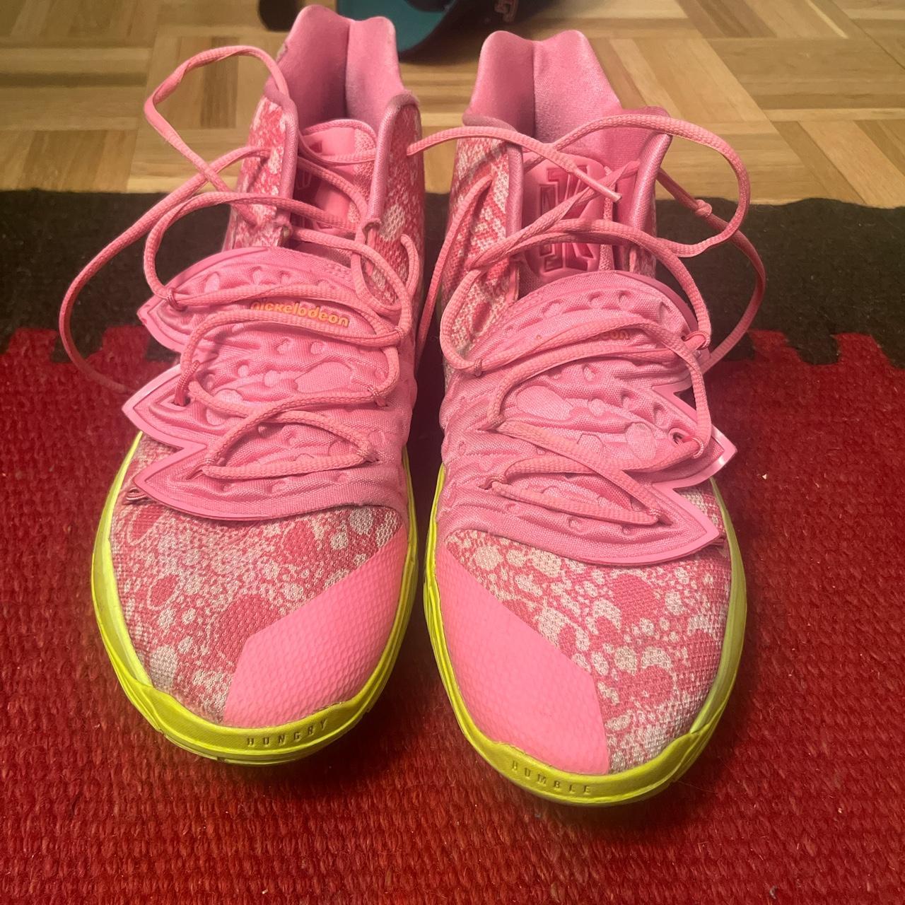 Size 13 Barely Used Patrick Star Nike Kyries. - Depop