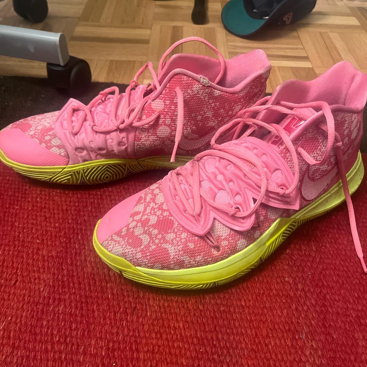 Size 13 Barely Used Patrick Star Nike Kyries. - Depop