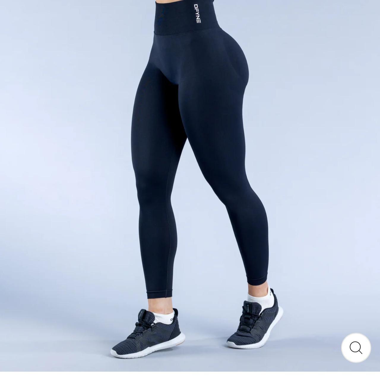 Dyfne Leggings MIDNIGHT BLACK Impact Leggings so... - Depop