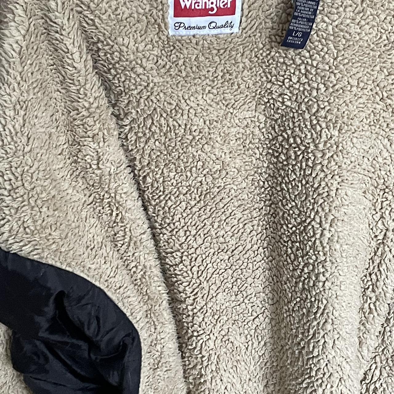 Vintage wrangler chacket, UK large, Very warm. - Depop