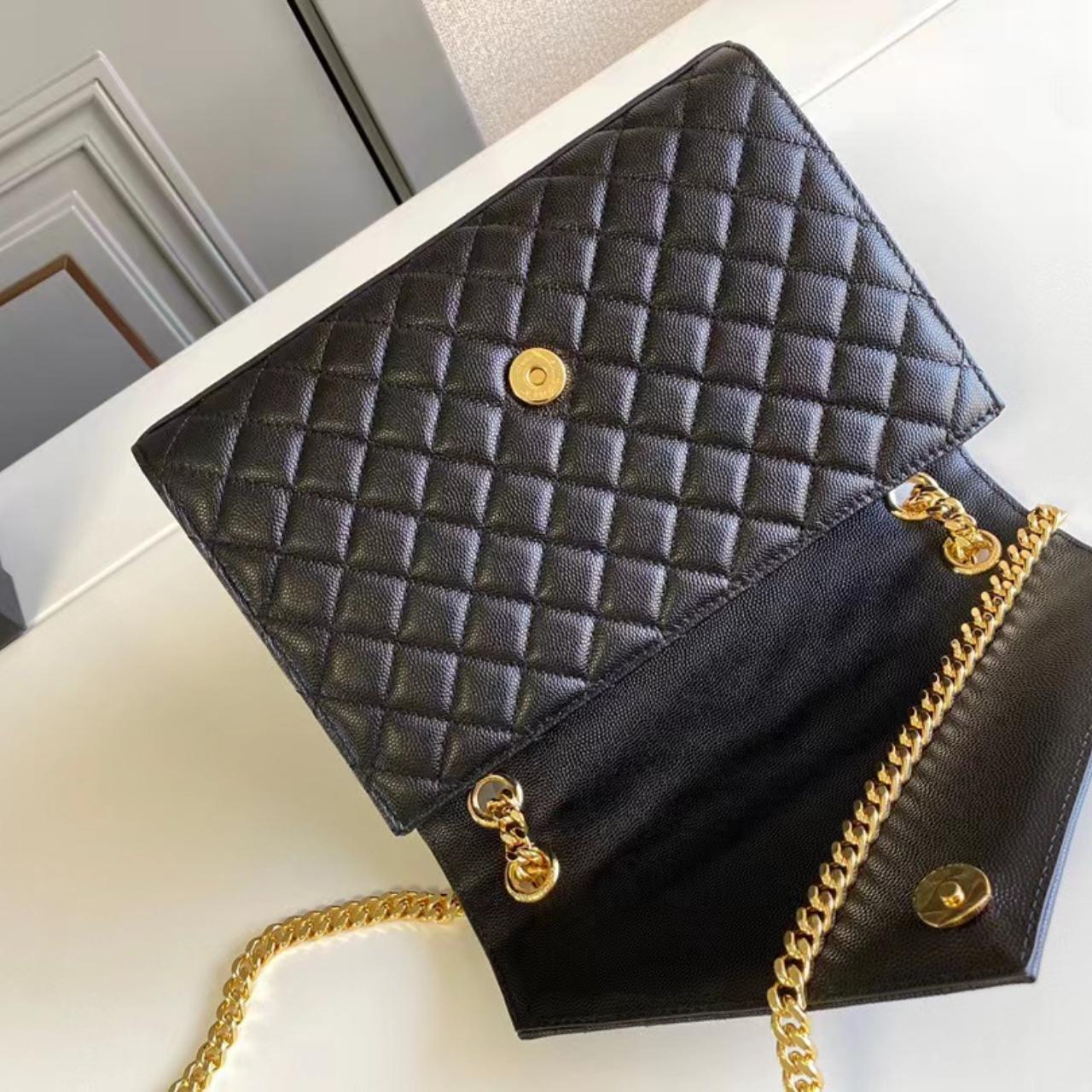 YSL Envelope Bag Chain Shoulder Messenger Bag "Size... - Depop