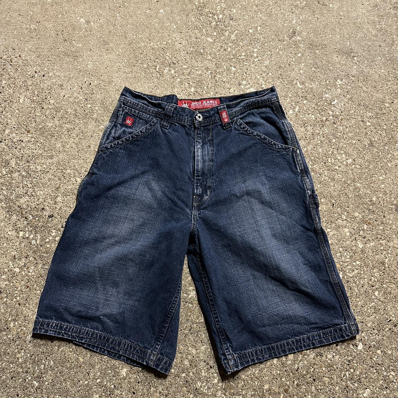 Jnco jorts crown Size: 33 #vintage #jnco #y2k | Depop
