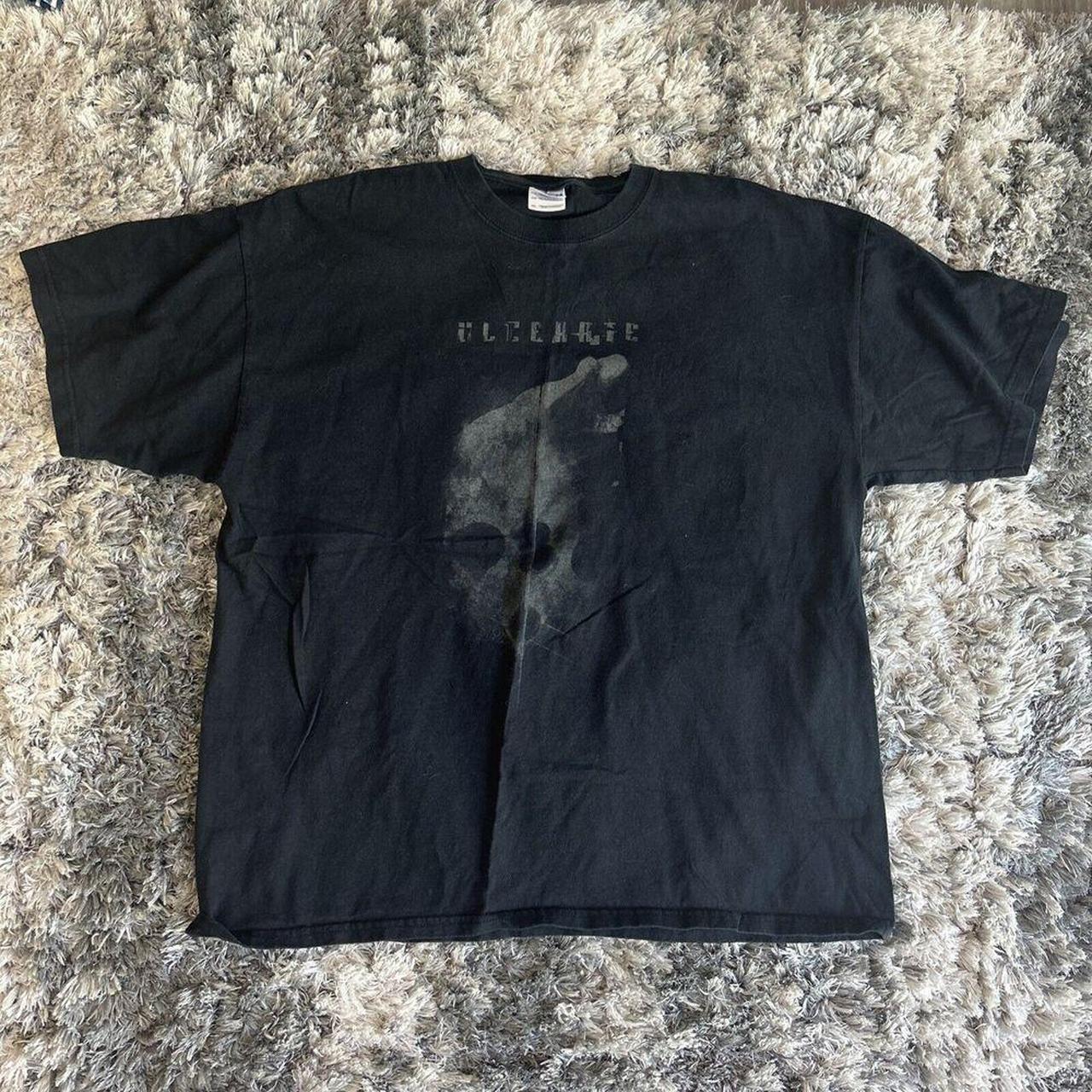 Men's Vintage Ulcerate Elk Black Short Sleeve... - Depop