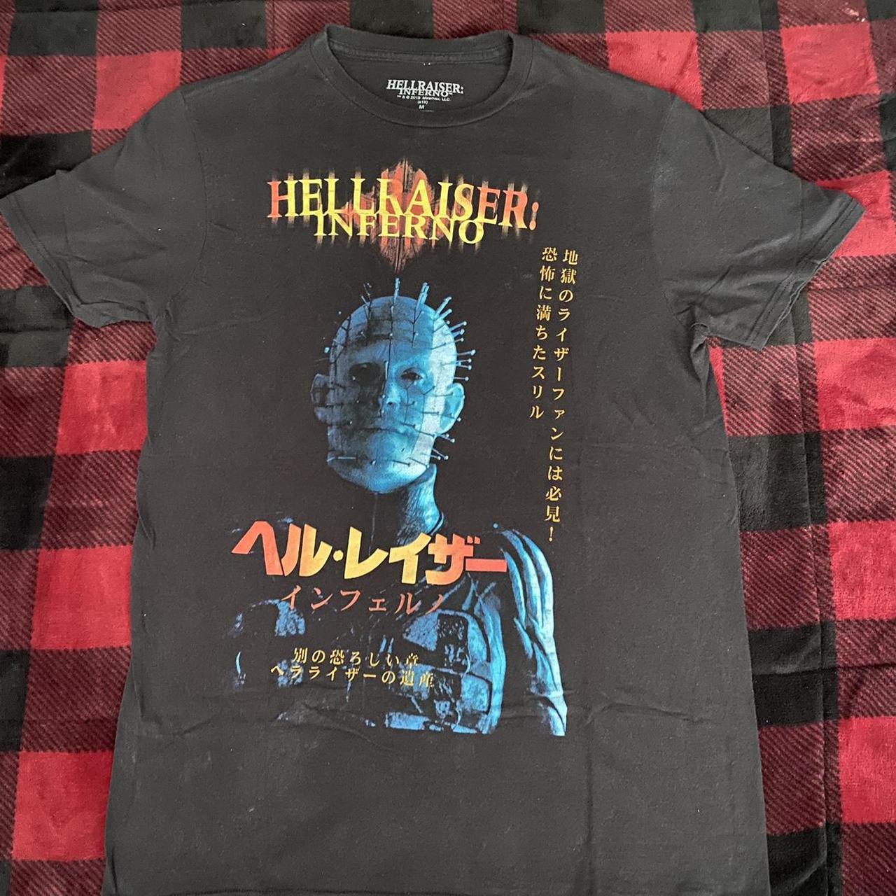 Medium Hellraiser Inferno Tee - Depop
