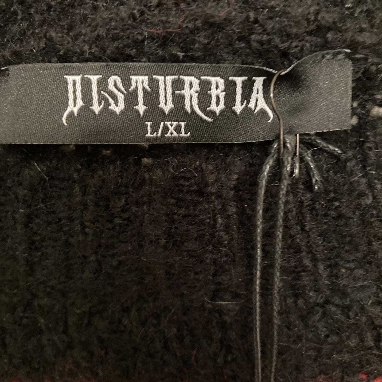 Disturbia android stripe knit sweater. Brand new... - Depop