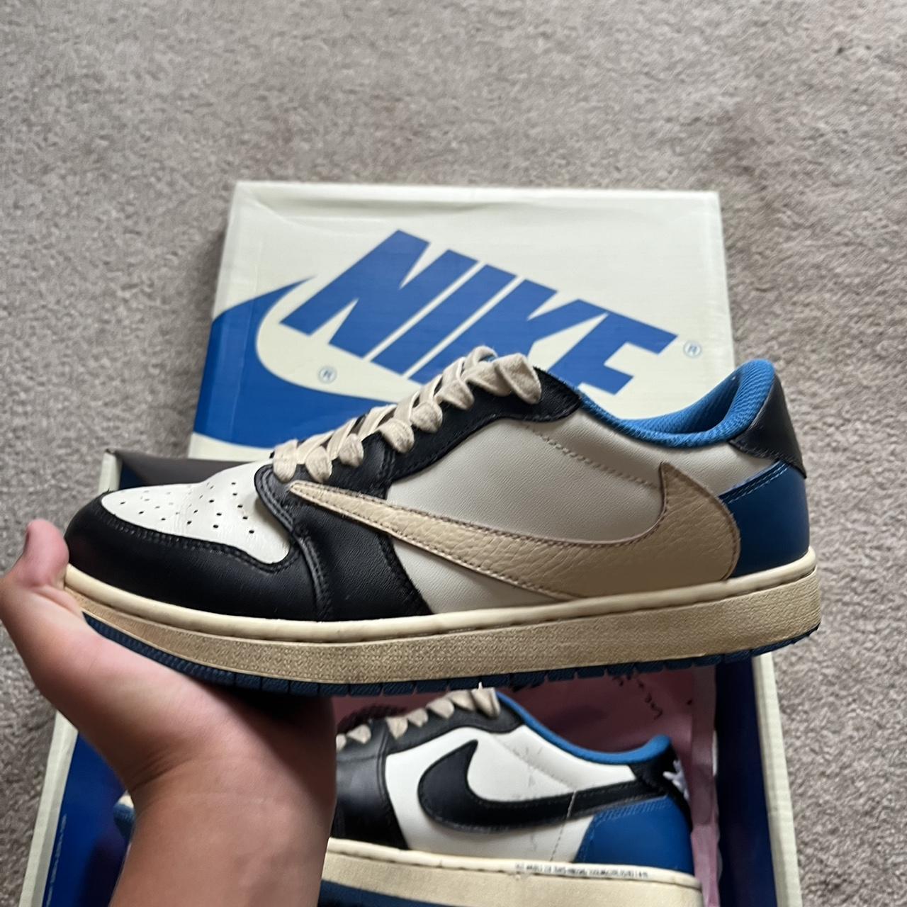 Really nice travis scott nike shoes Selling cheap as... - Depop