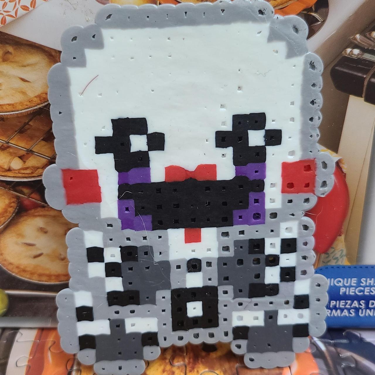 Perler Bead Plush puppet - Depop