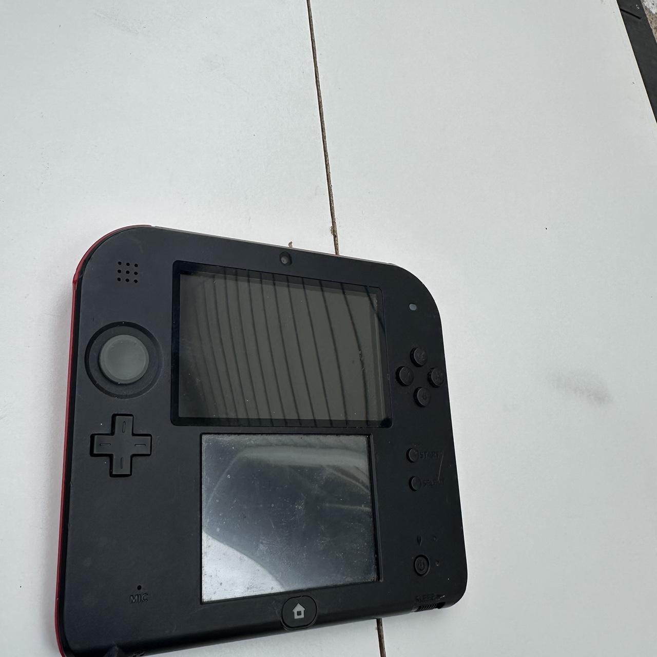 nintendo 2ds red and black - Depop