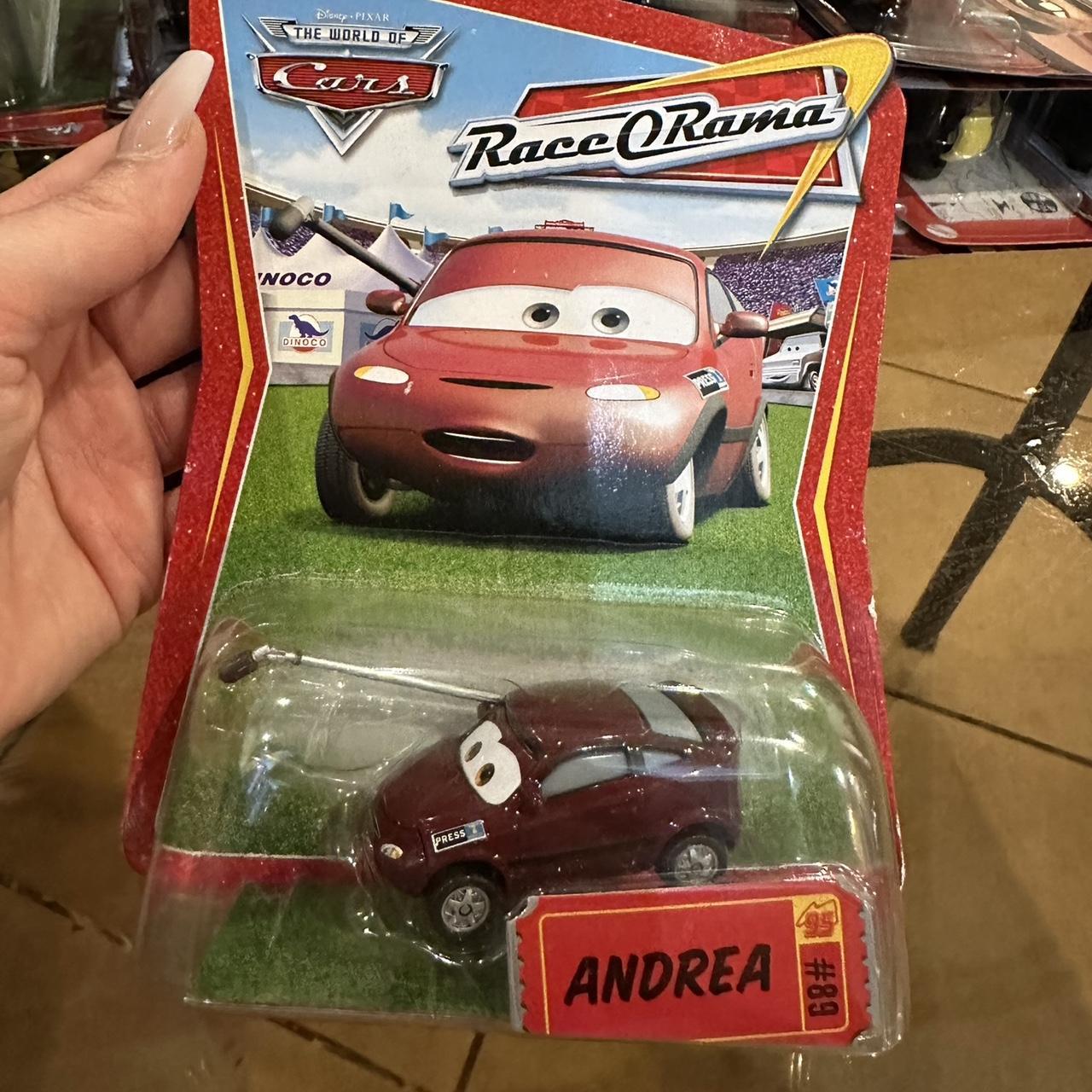 Disney Pixar Cars Movie Andrea Race O Rama Die Cast... | Depop