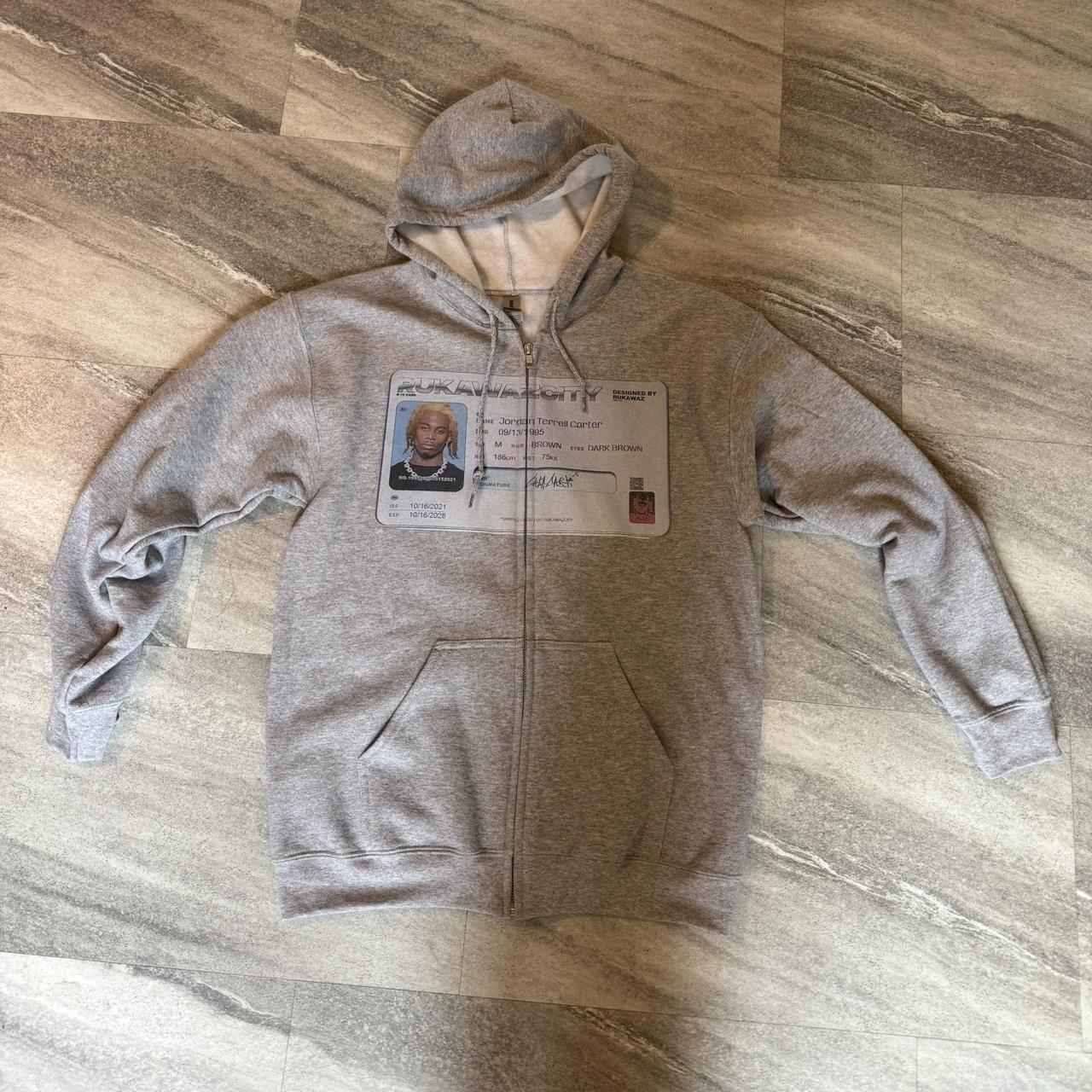 Playboi Carti ID gray hoodie dm for size - Depop