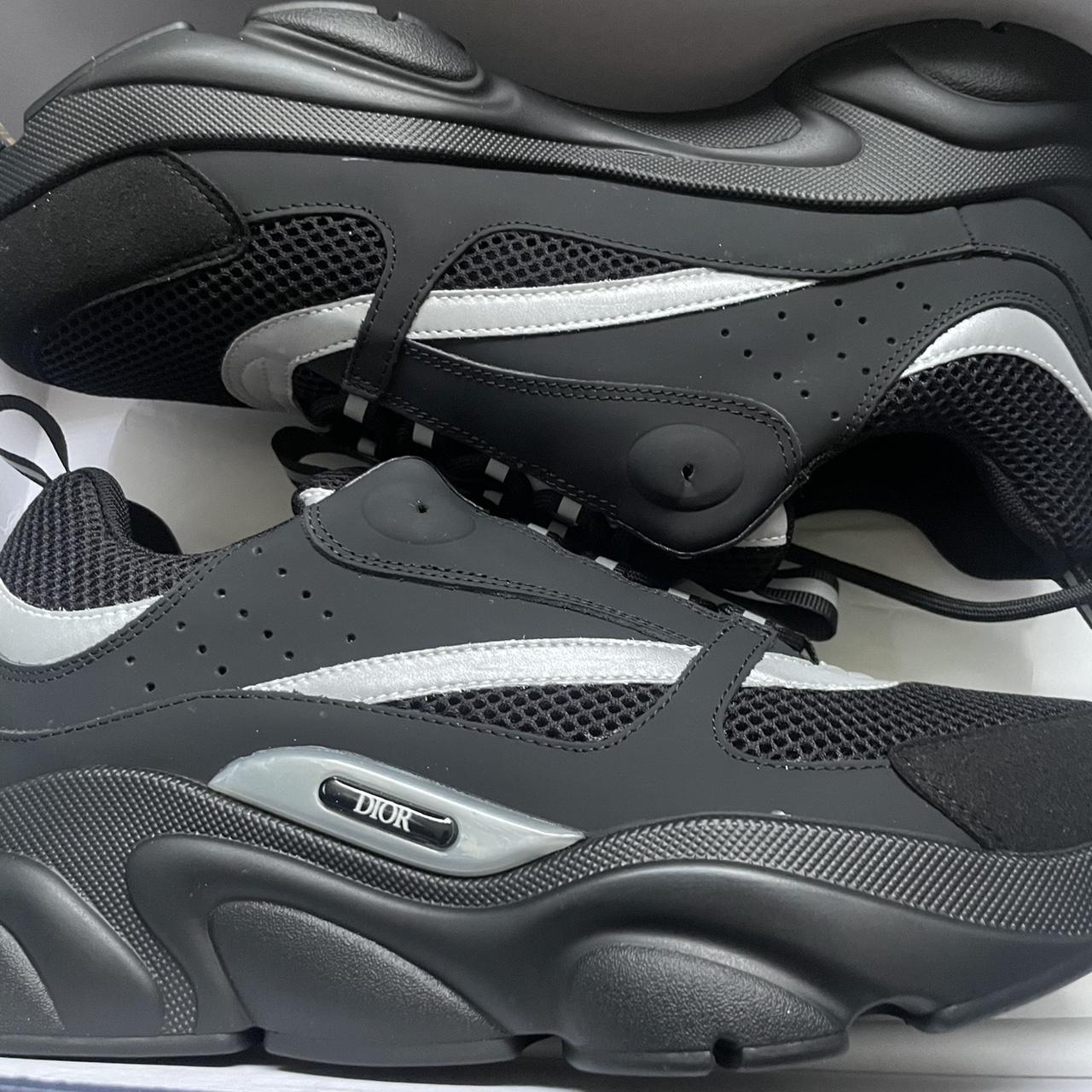 Dior b22 Black reflective Size 43 Never... - Depop
