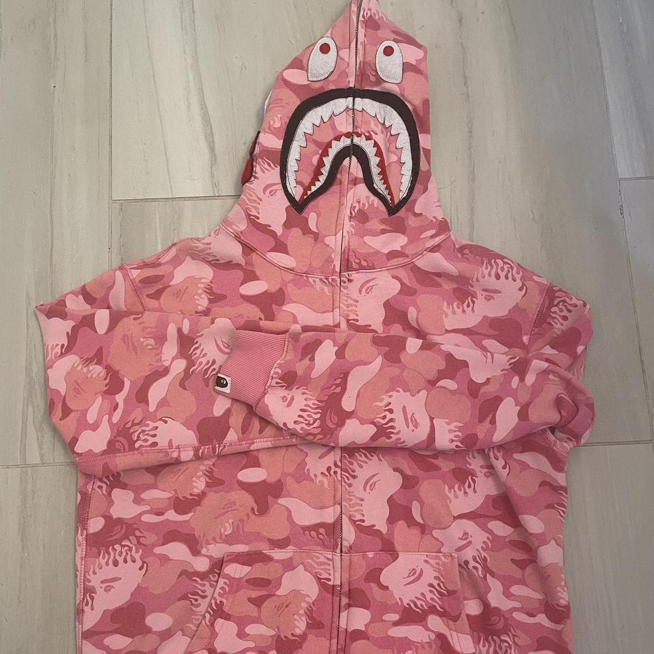 (PINK BAPE JACKET) SEND OFFERS📲 - Depop
