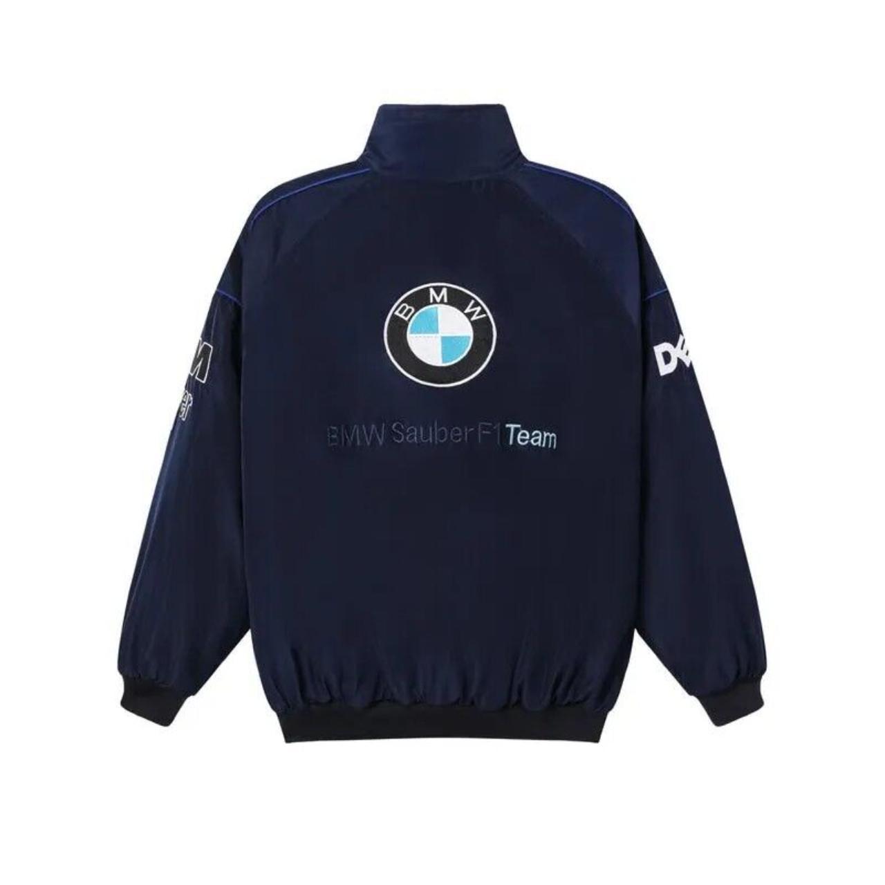 BMW Racing Bomber Jacket F1 - Depop