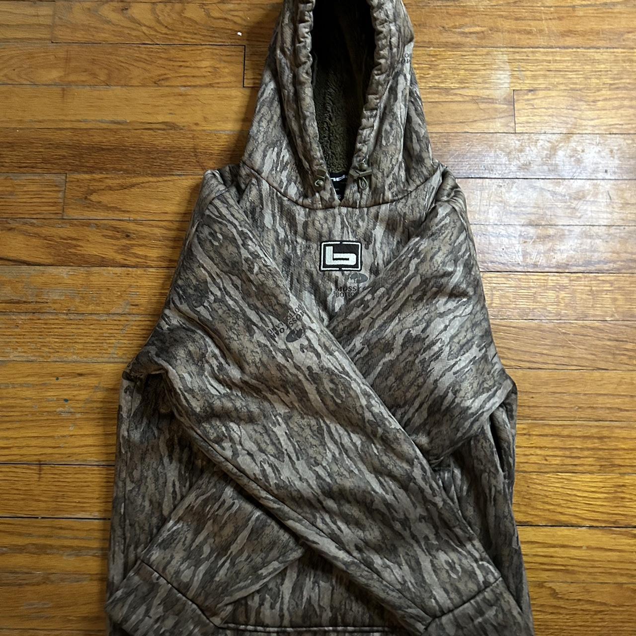 Camo Banded youth 14/16 fleece lined hunting hoodie.... - Depop