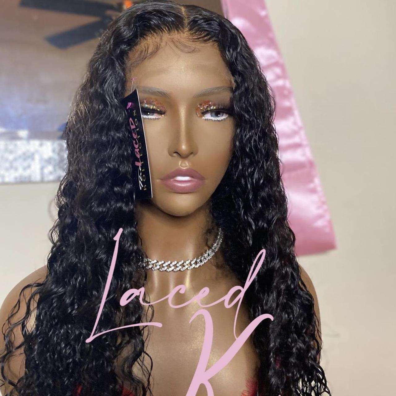 22 Inch Hd 5x5 Curly Closure Wig Custom Unit From Depop