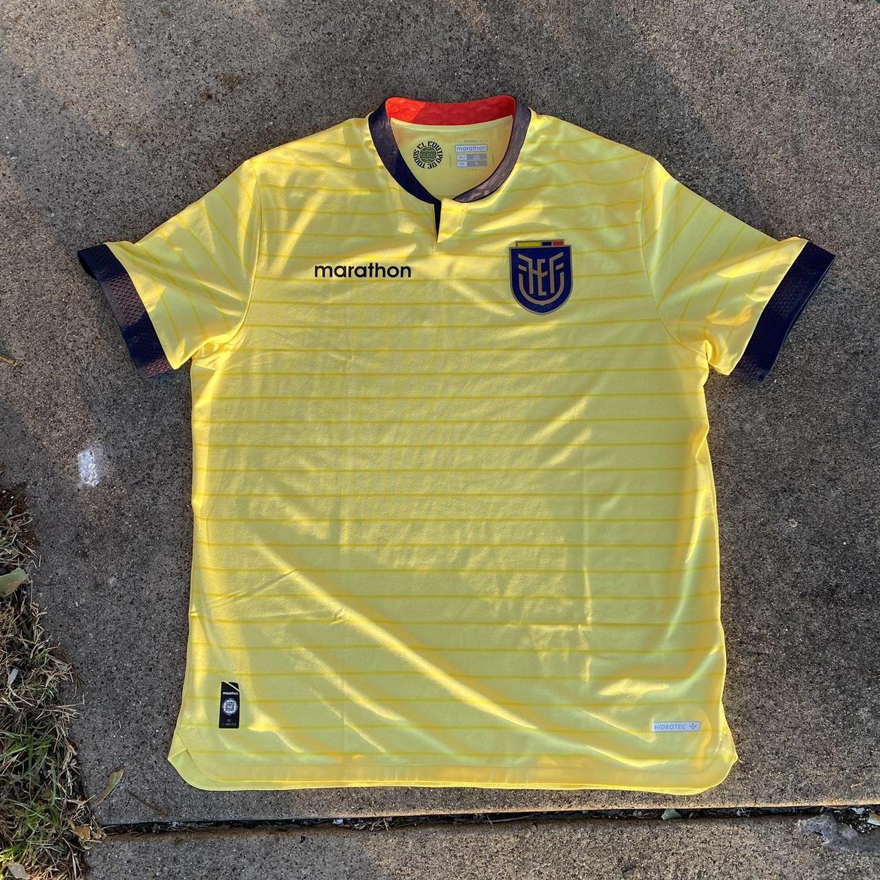 Ecuador National Soccer Team Jersey size XL Camiseta... | Depop