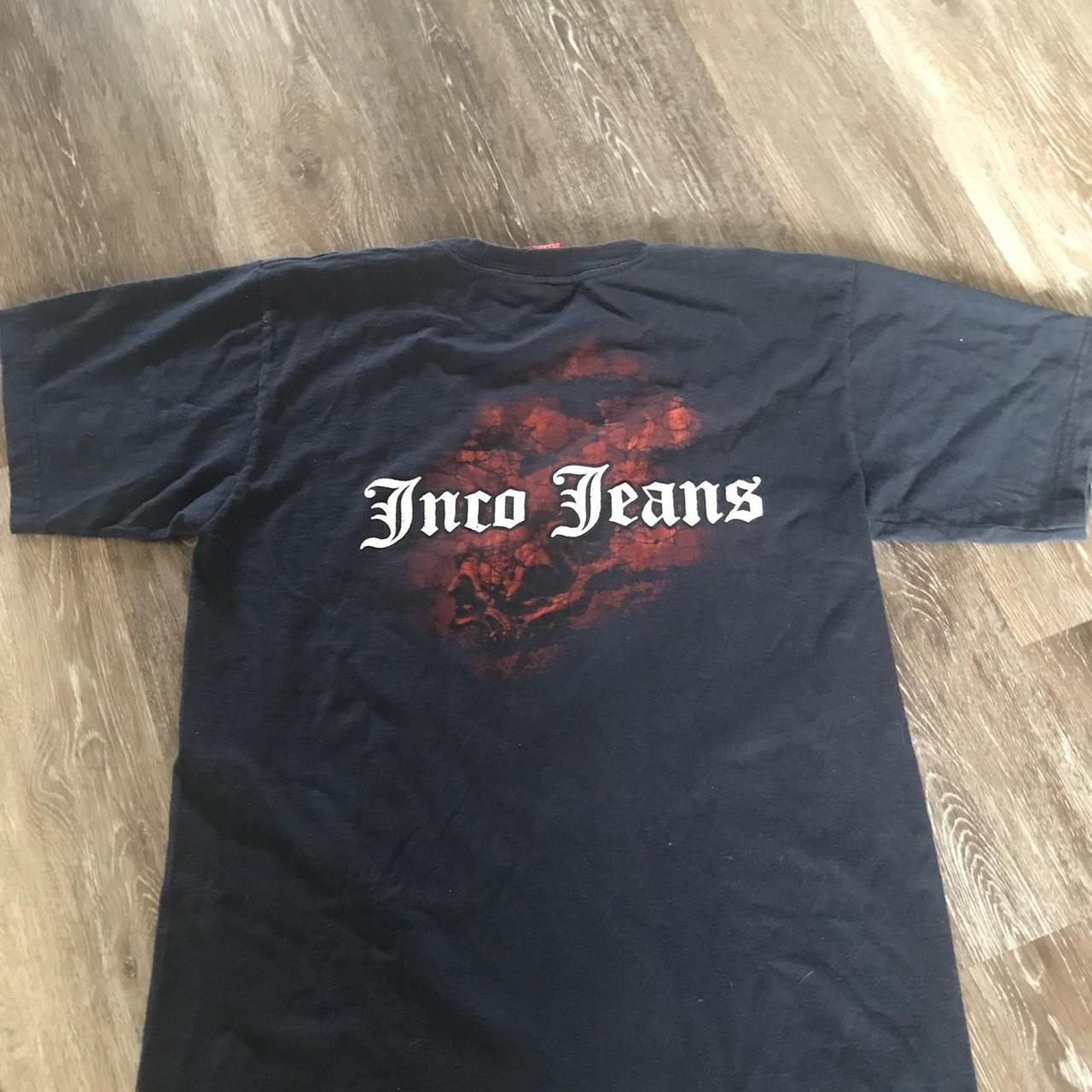 jnco tribal shirt super cool blackish blue awesome... - Depop