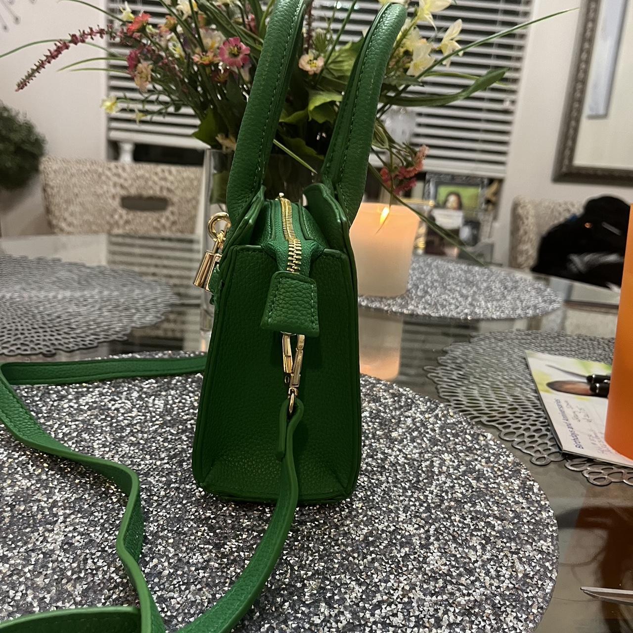 Super cute, green mini purse adjustable straps can... - Depop