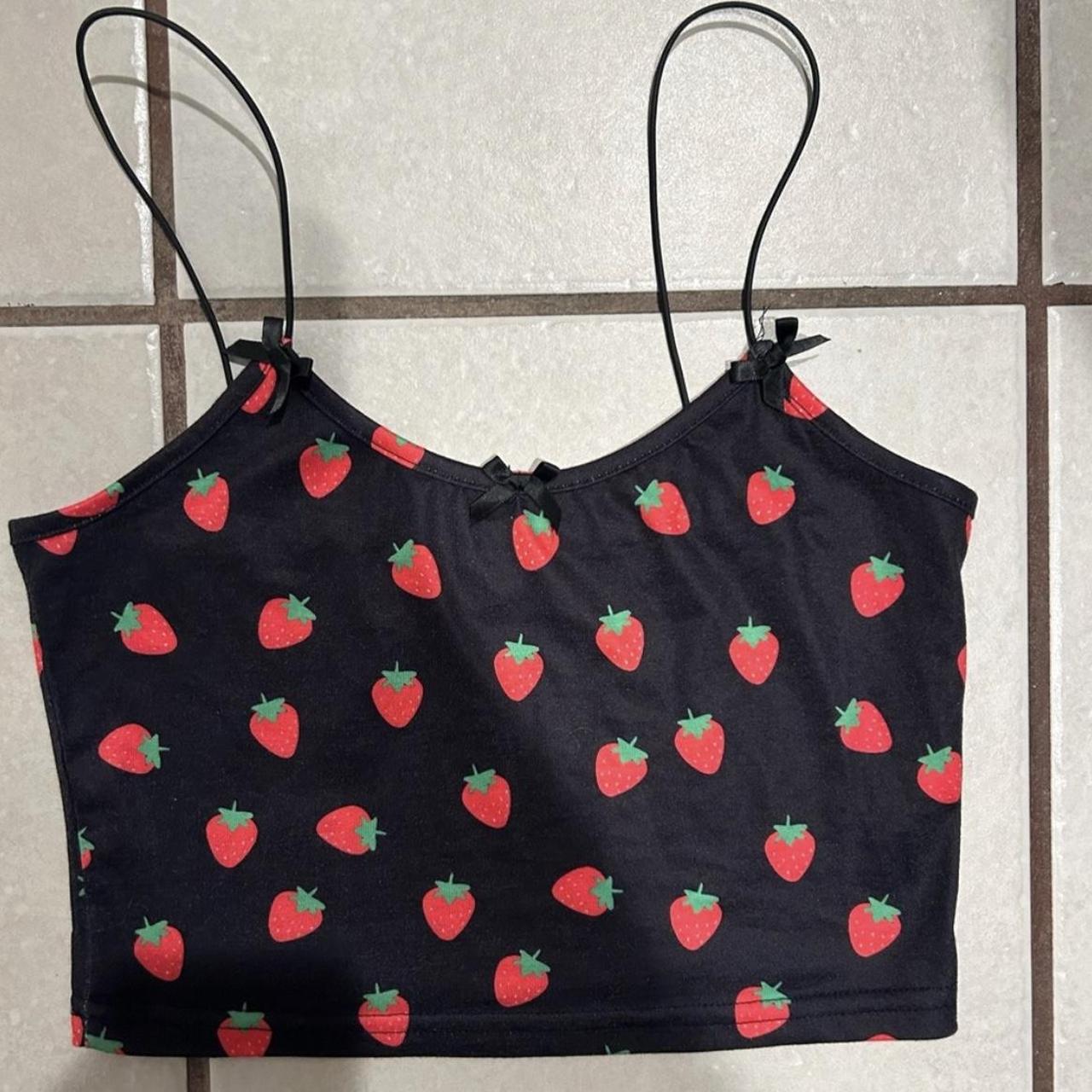 Cherry Y2K Crop Top 🍒 ️ Similar to omighty Size small - Depop
