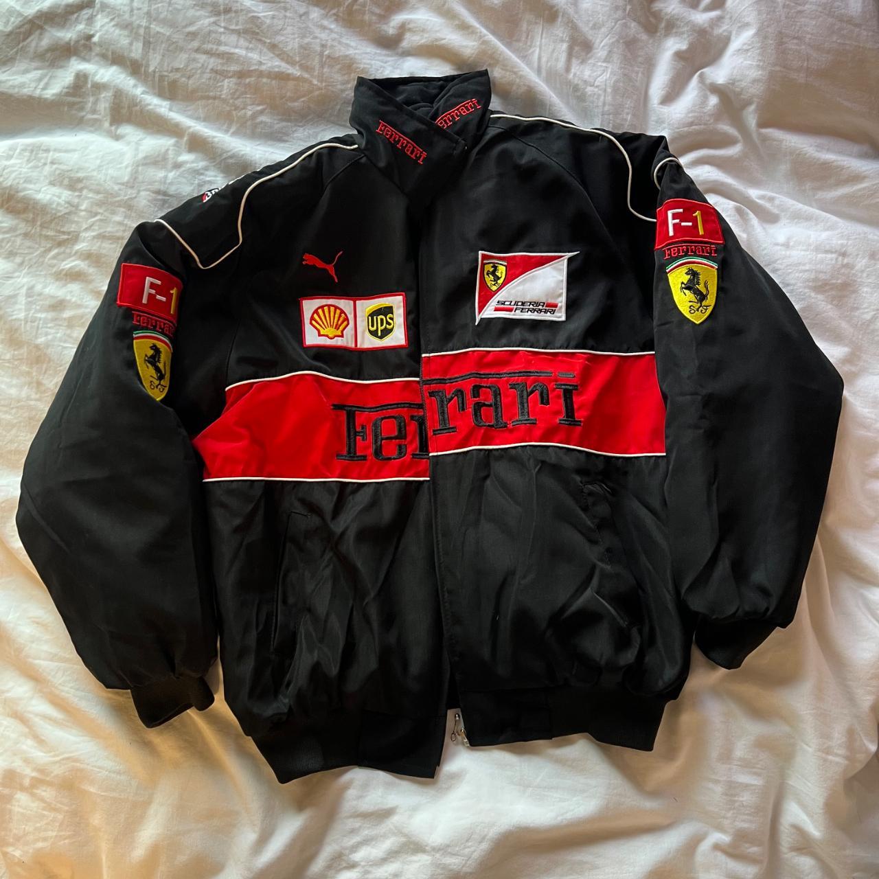 Vintage Ferrari Jacket size medium unisex | Depop