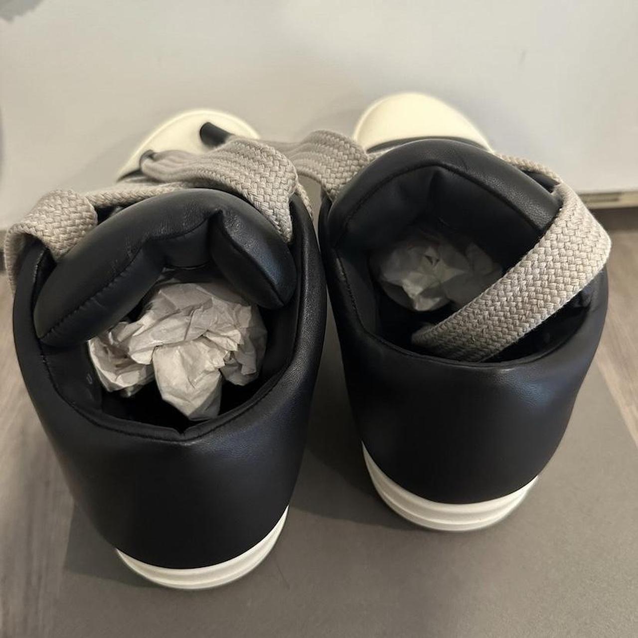 Rick Owens Jumbo Lace Padded Ramones Size 41 Price... - Depop