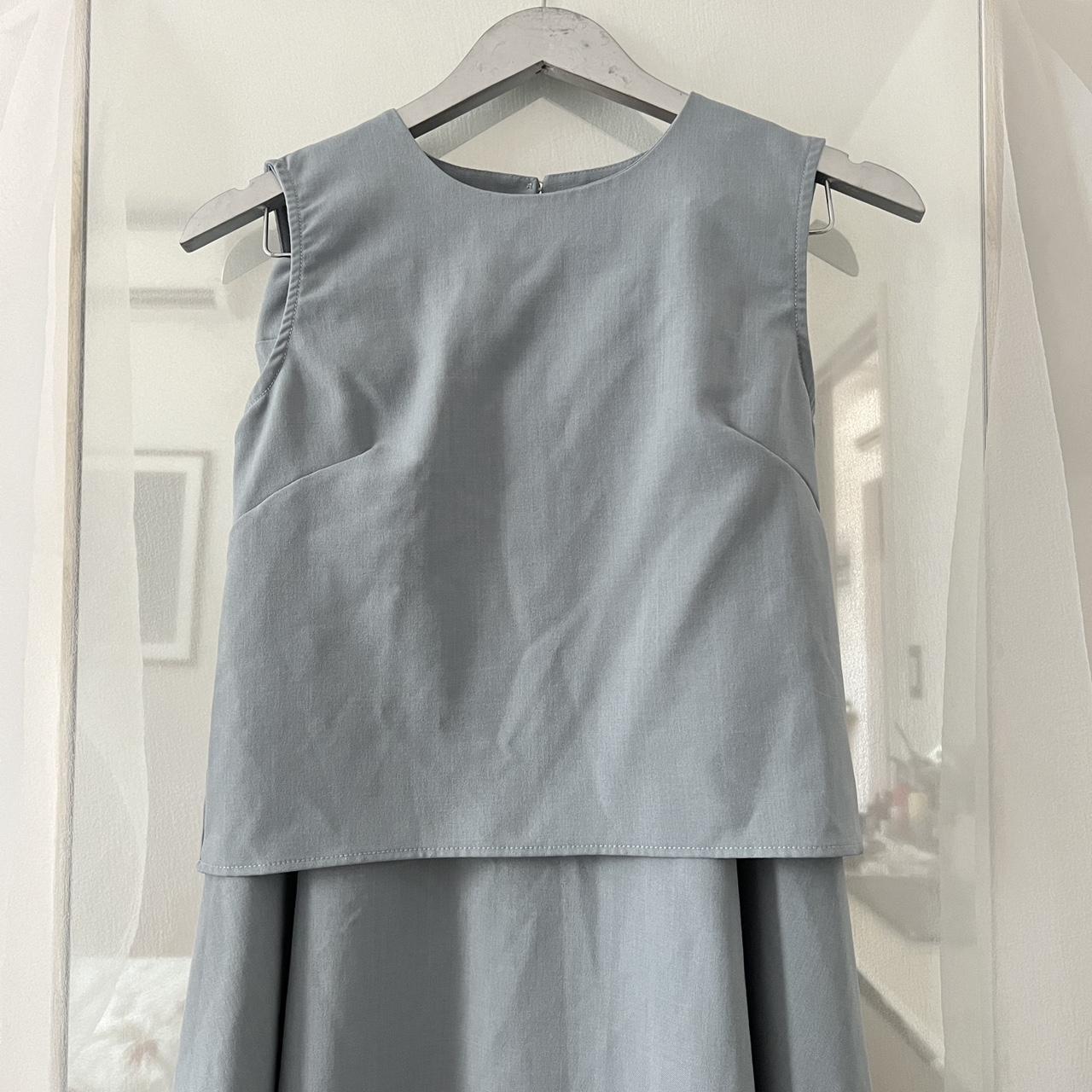 #90s baby blue co-ord suit set size M - gently cared... - Depop