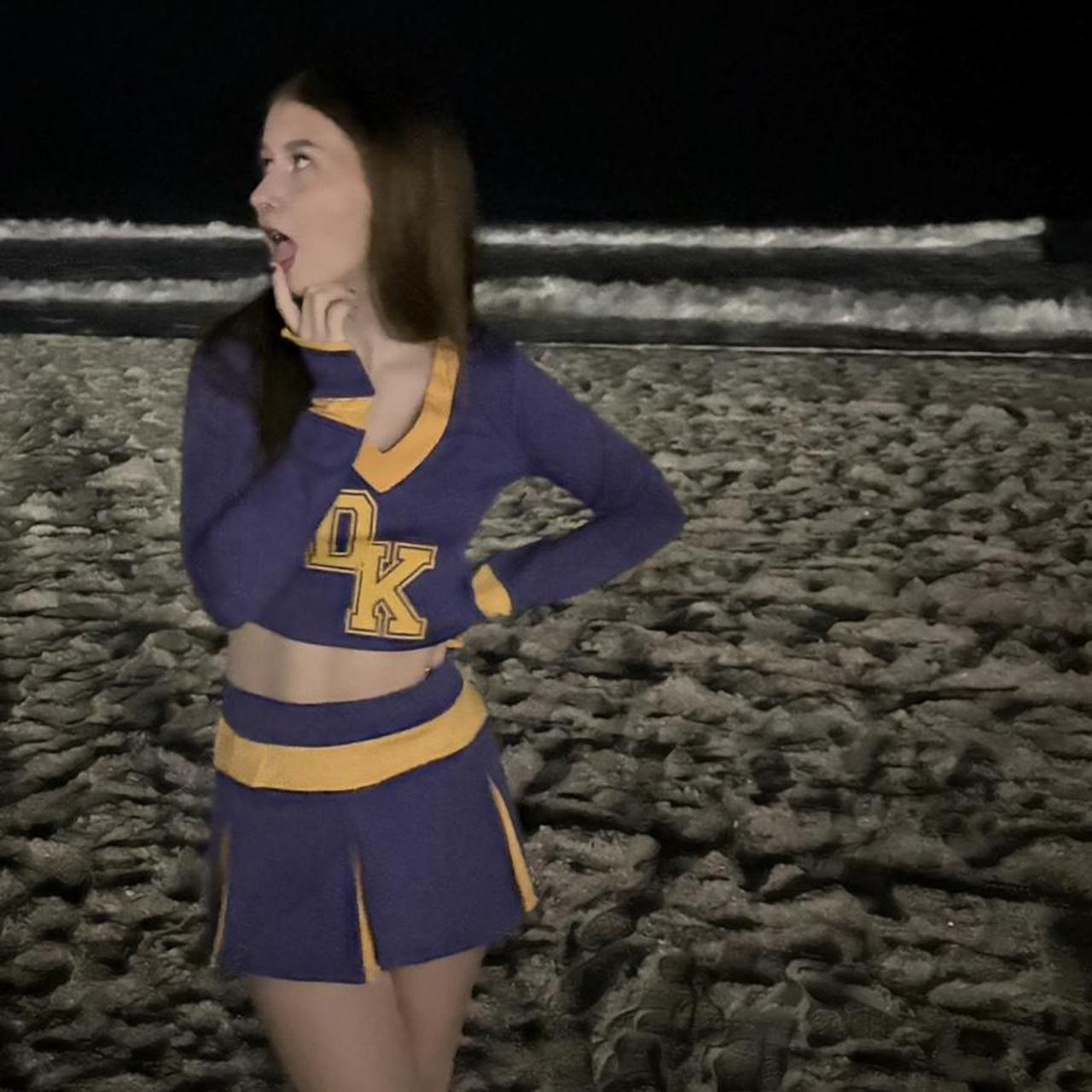 Jennifer check cheerleader Halloween costume, fit... - Depop