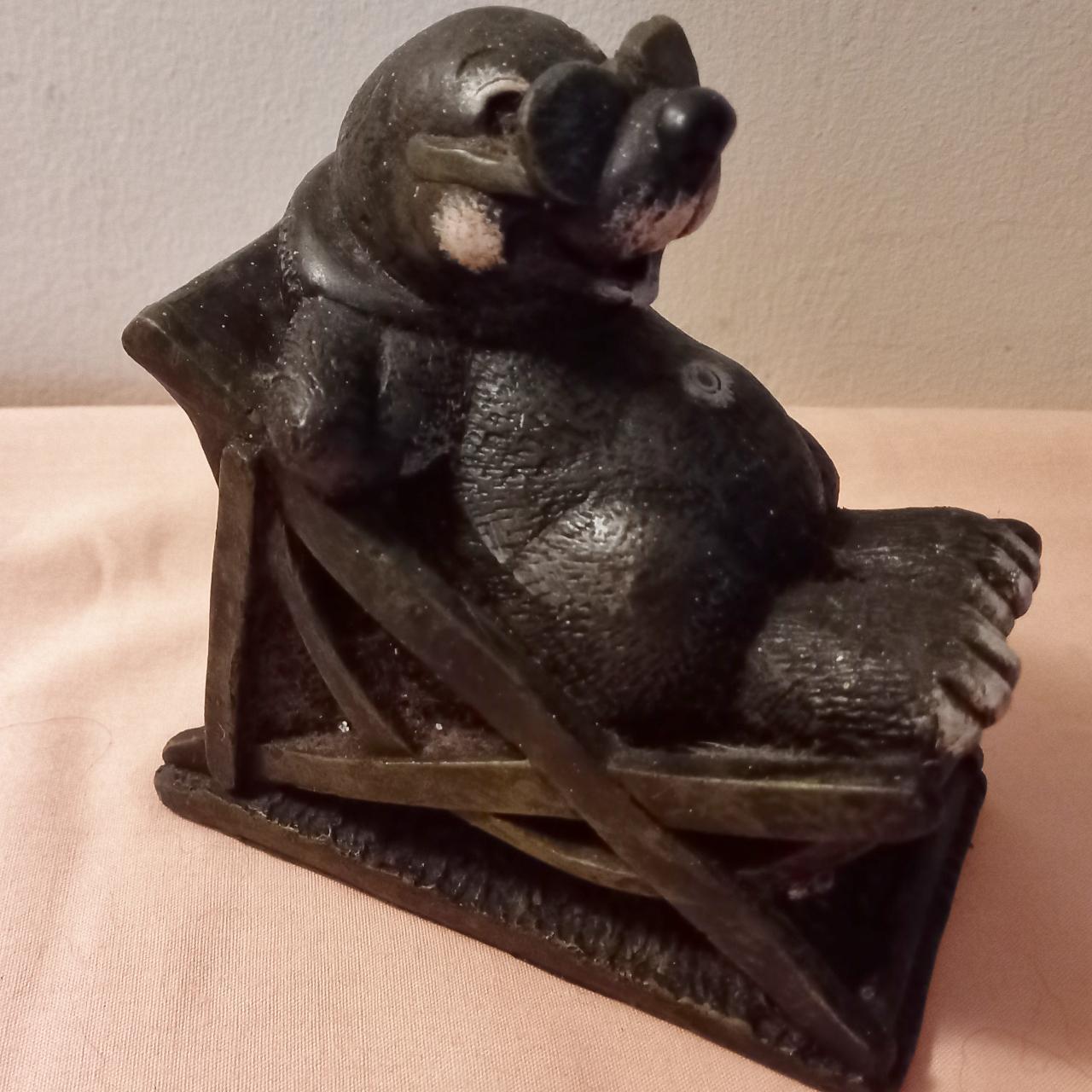 BoBo ART - Black & White "RELAXING MOLE" Black &... - Depop