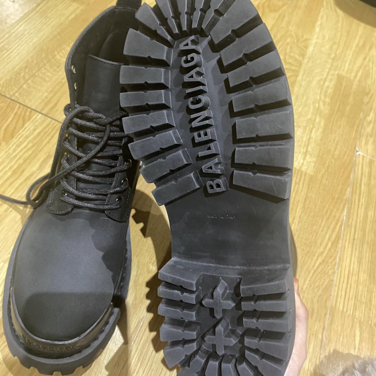 Balenciaga nylon strike boot DM for proof of... - Depop