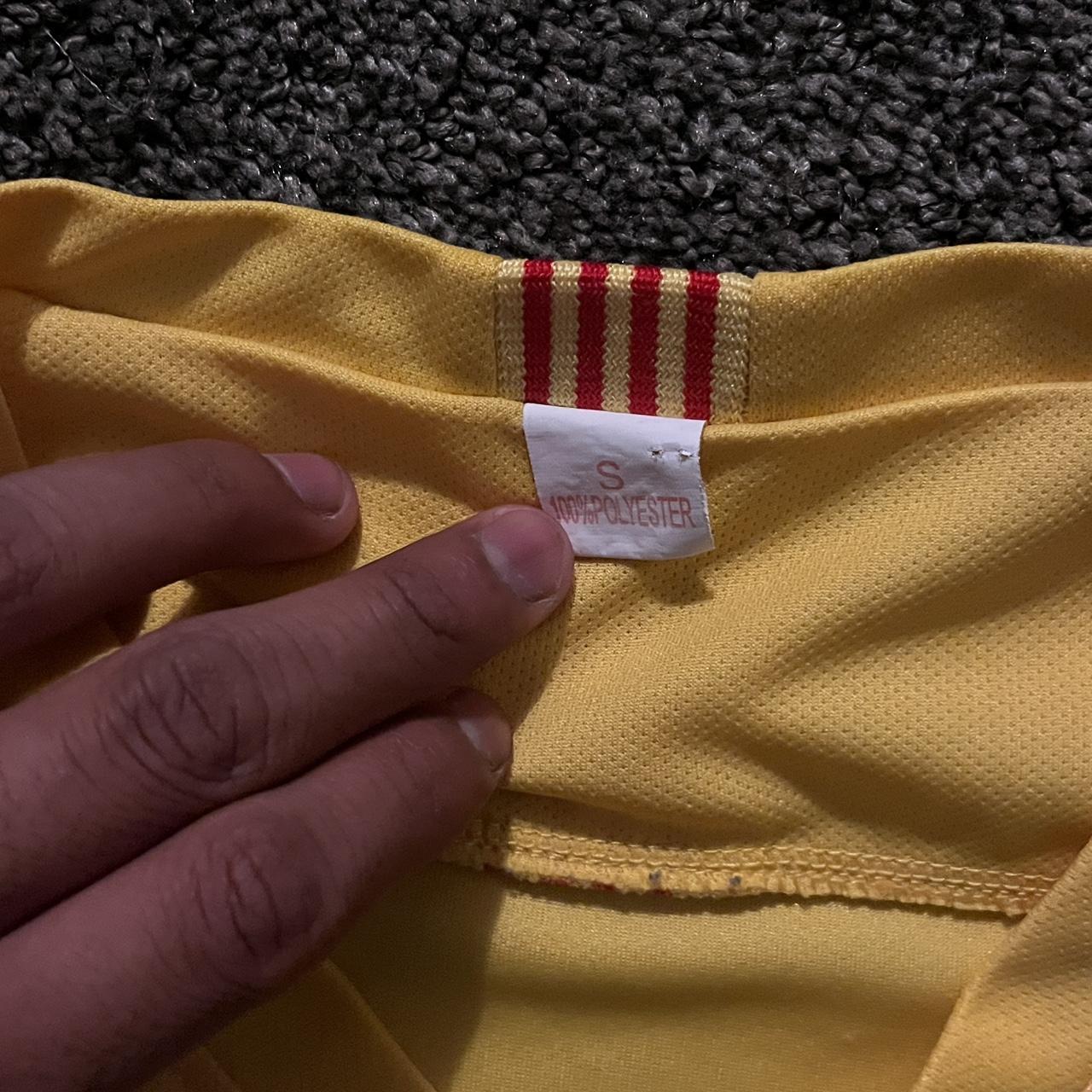 Yellow Barca kit plus another kit #soccer... | Depop