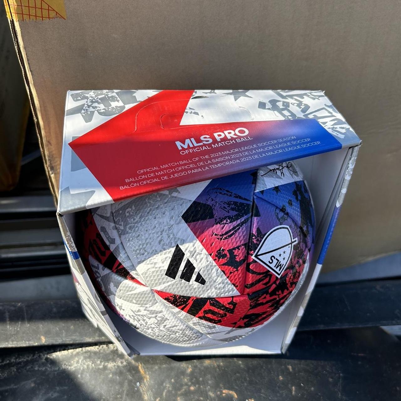 Adidas MLS Soccer Ball - Depop