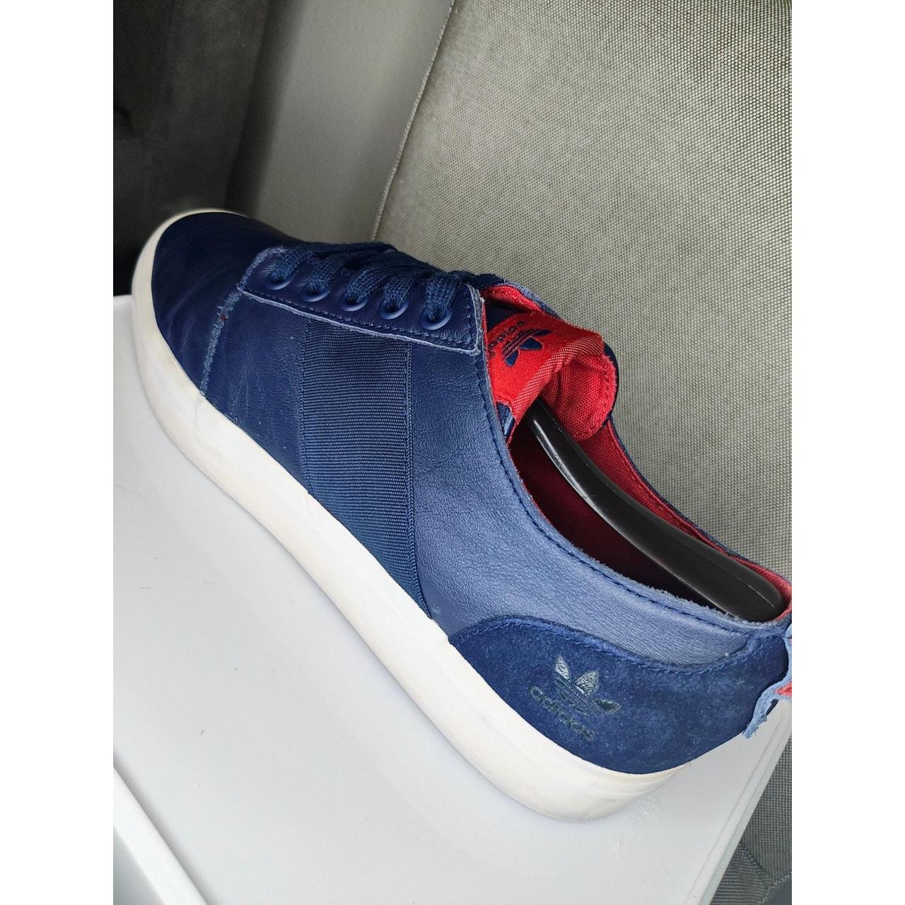 Adidas Army Trainers Low Navy/Red Size 11 In... - Depop