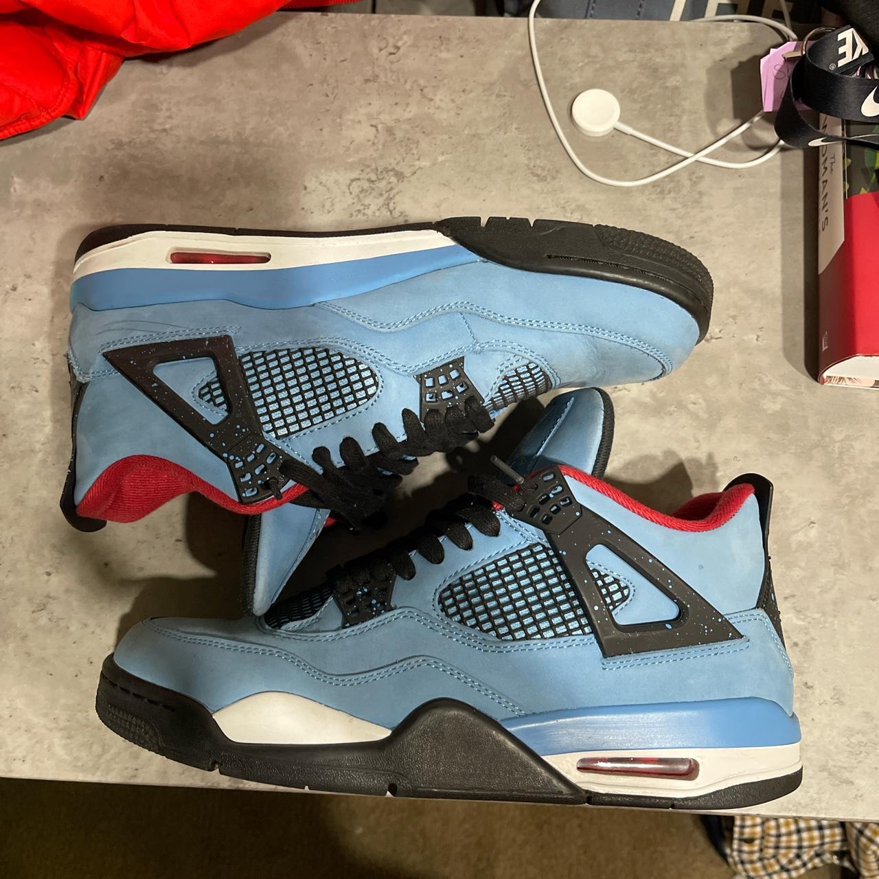 TRAVIS SCOTT 4’s JORDAN SIZE 12 NO BOX WORN :::... - Depop