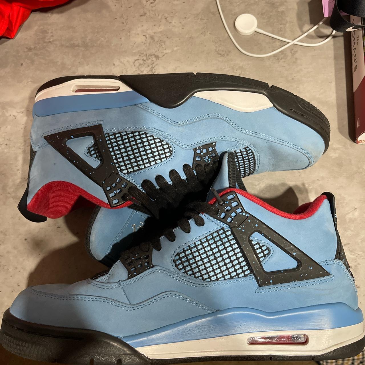 TRAVIS SCOTT 4’s JORDAN SIZE 12 NO BOX WORN :::... - Depop