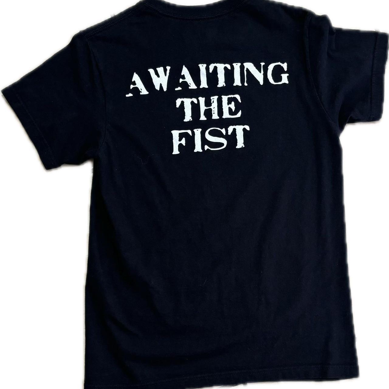 FTOL RECORDS AWAITING THE FIST BAND SHIRT SIZE... - Depop