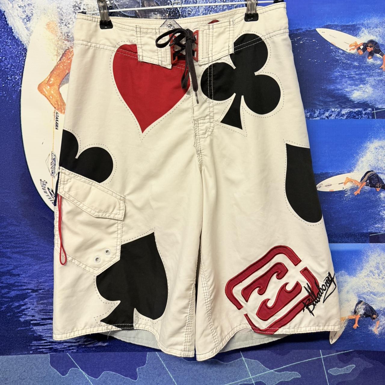 Y2K Billabong "Taj Burrow - Royal Flush Signature... | Depop