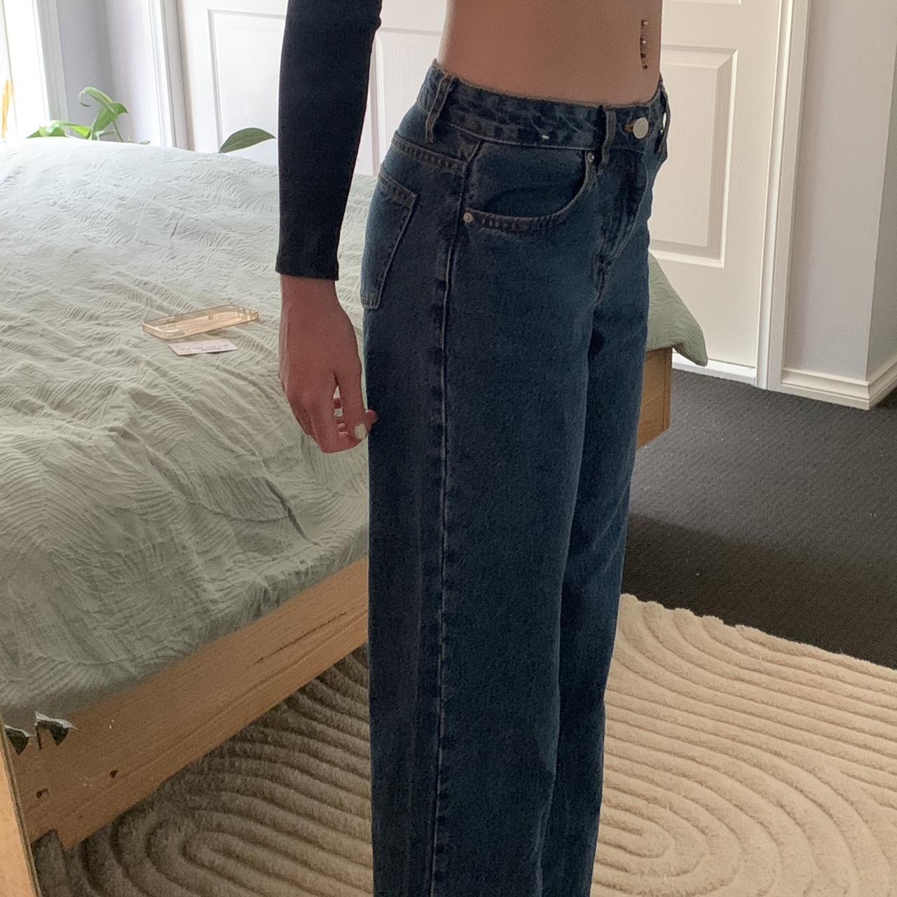 Size 6 Supré Low Rise Jeans in blue. Fits size 6-8.... - Depop