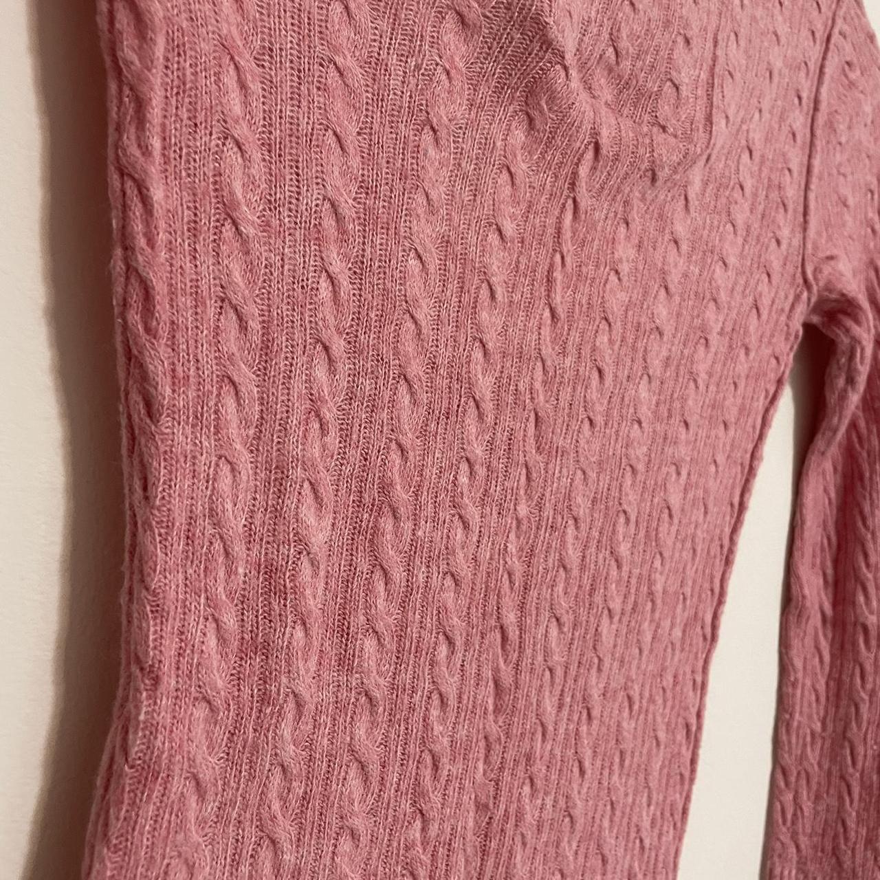 Vintage y2k pink Abercrombie & fitch sweater Size... - Depop