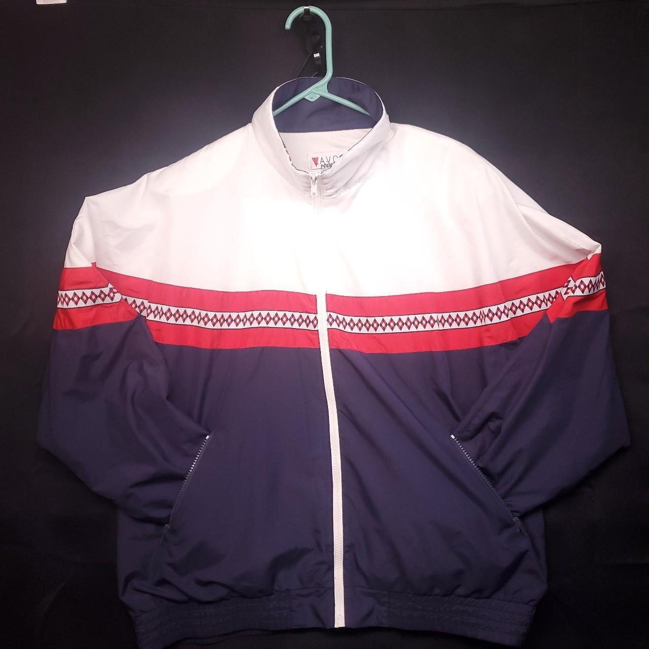 Vintage Avon Olympic Style Windbreaker, Large... - Depop