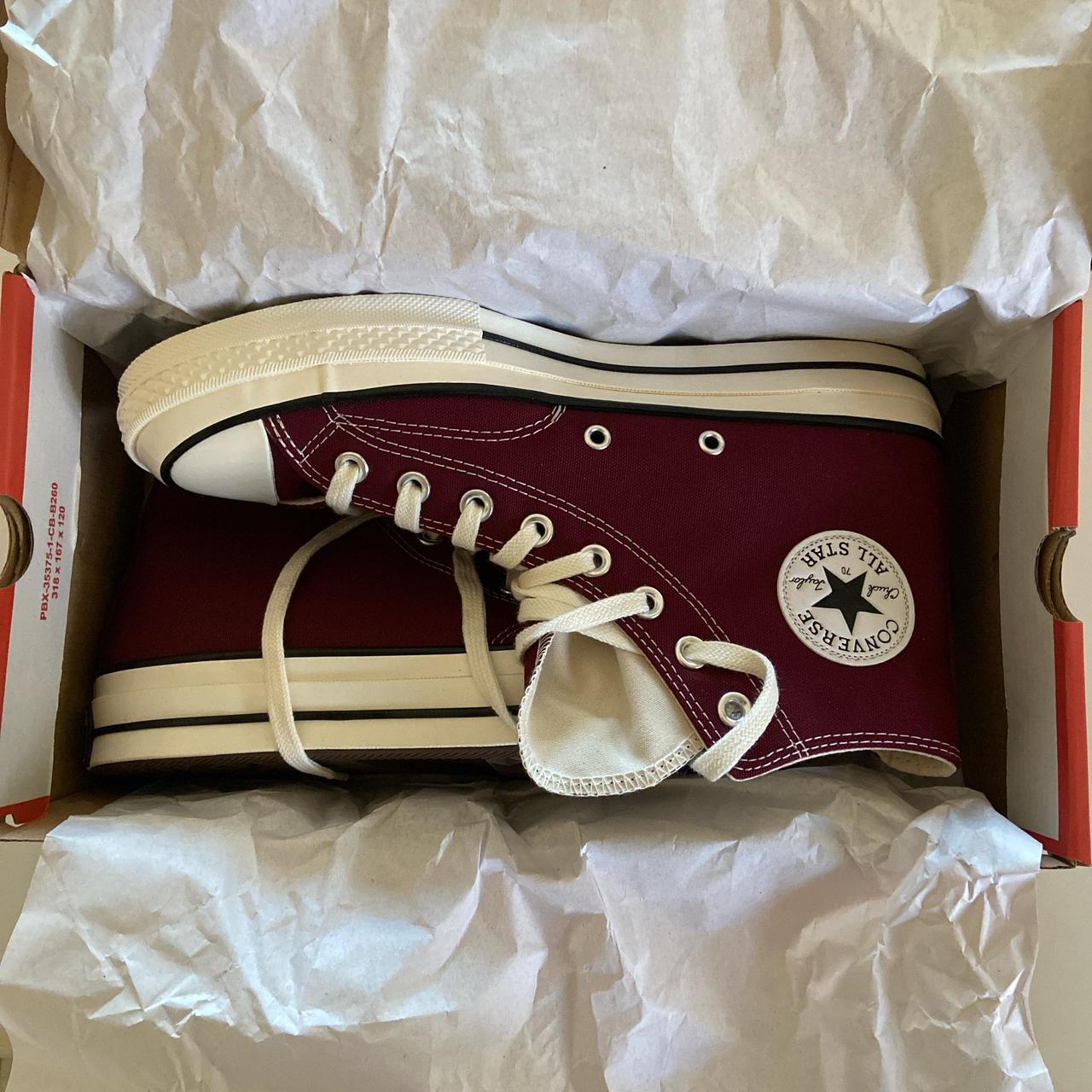 custom beet red chuck 70's - Depop