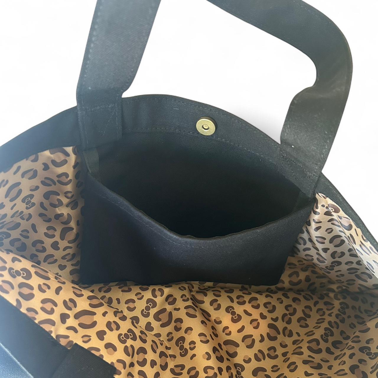 hello kitty sanrio y2k mcbling rare tote bag cheetah... | Depop