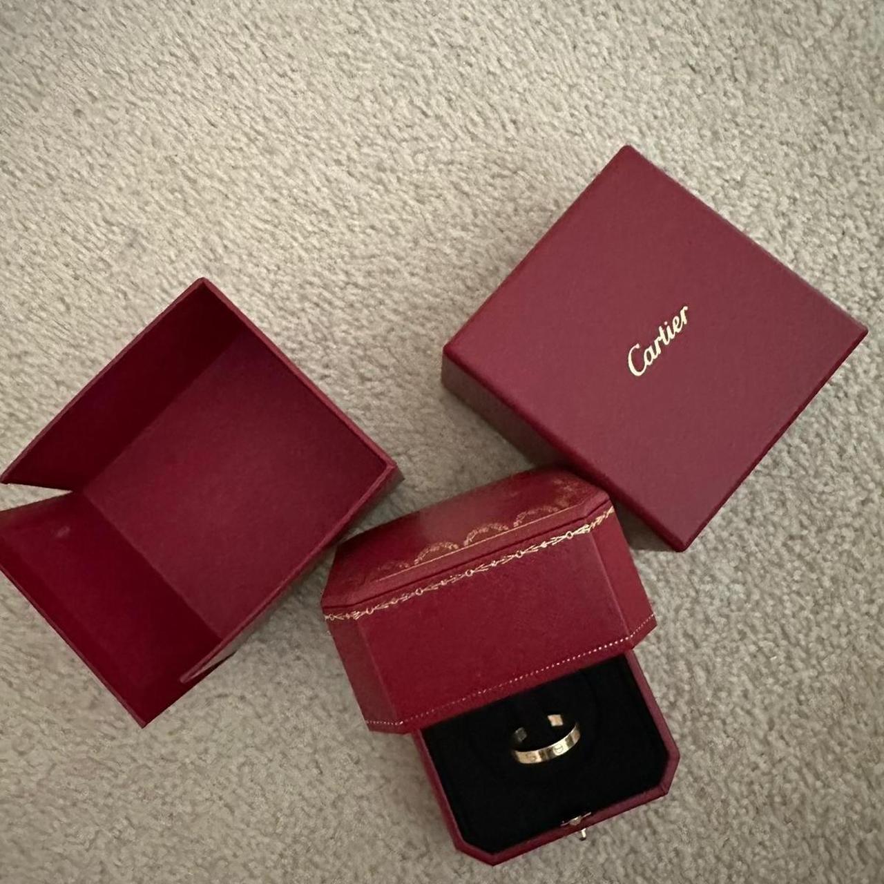 Authentic Cartier love ring. size 61mm purchased... - Depop