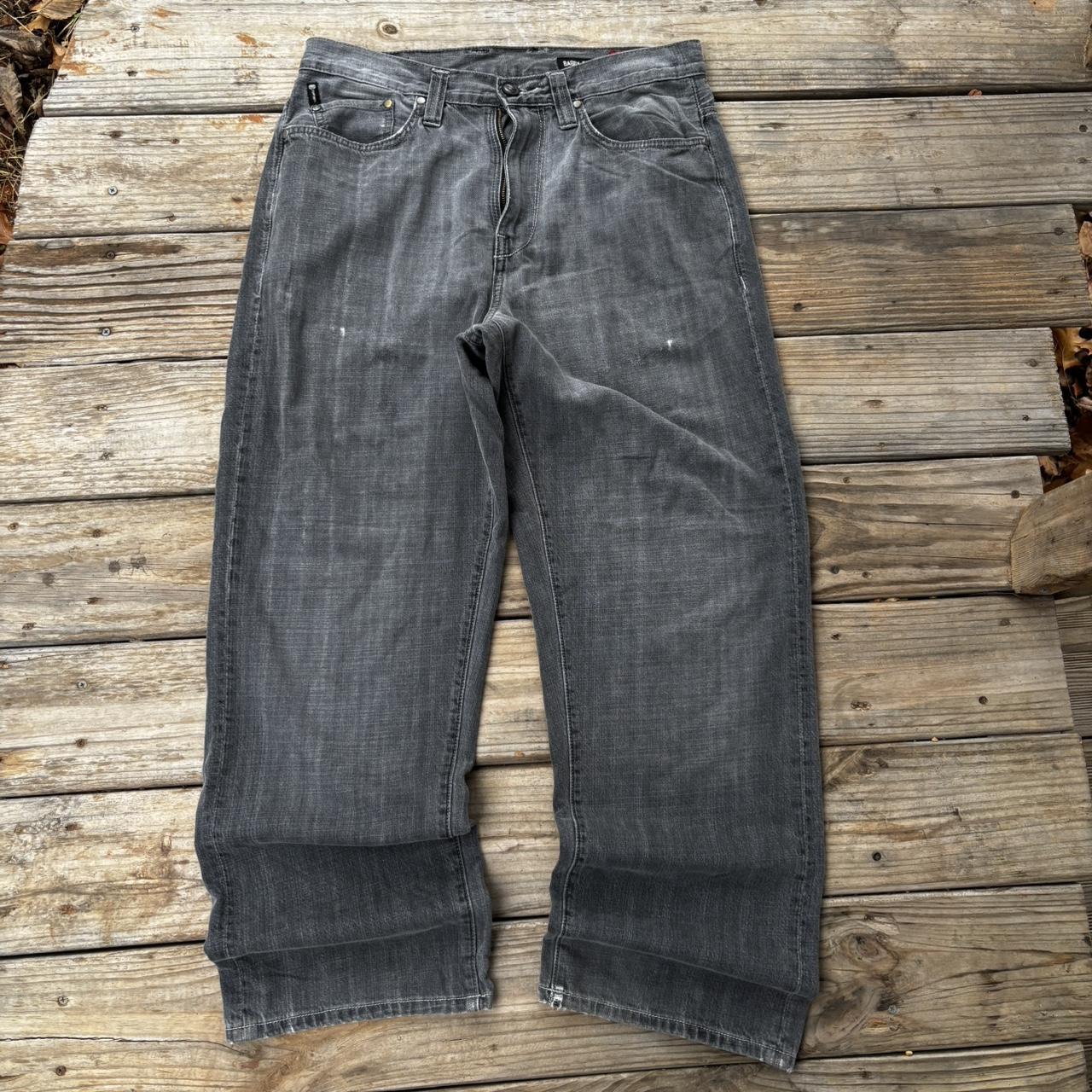 Vintage Y2K ecko unlimited grayish washed baggy... - Depop