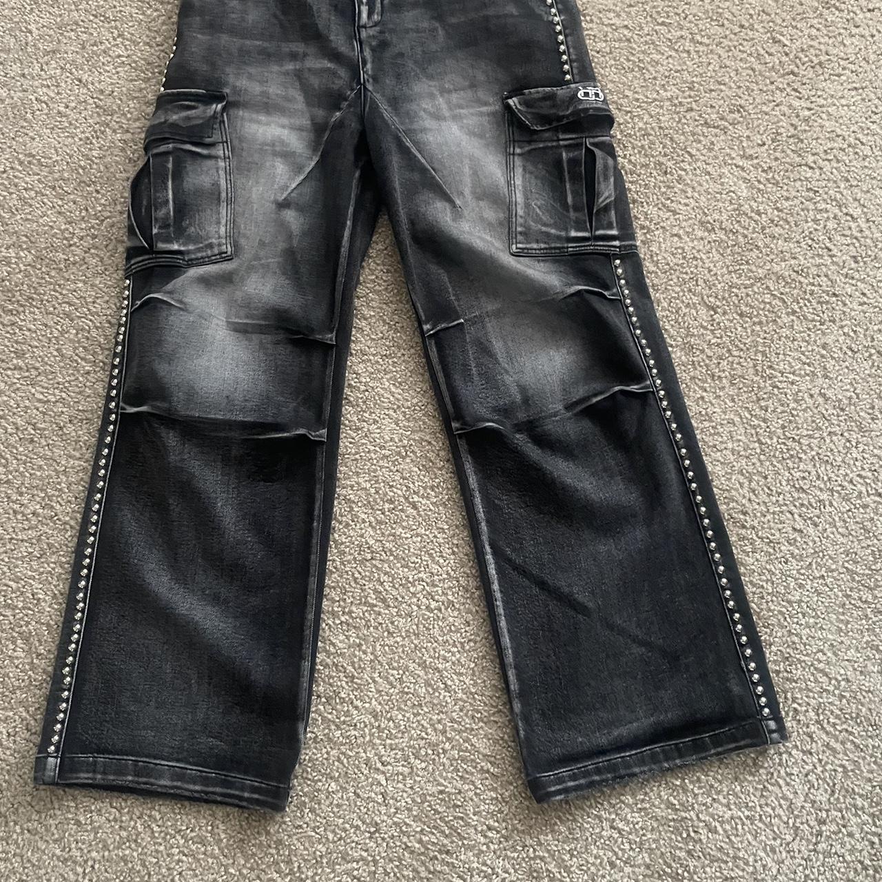 HMDD Studded Wash Colossal Jeans LOOKING TO TRADE... - Depop