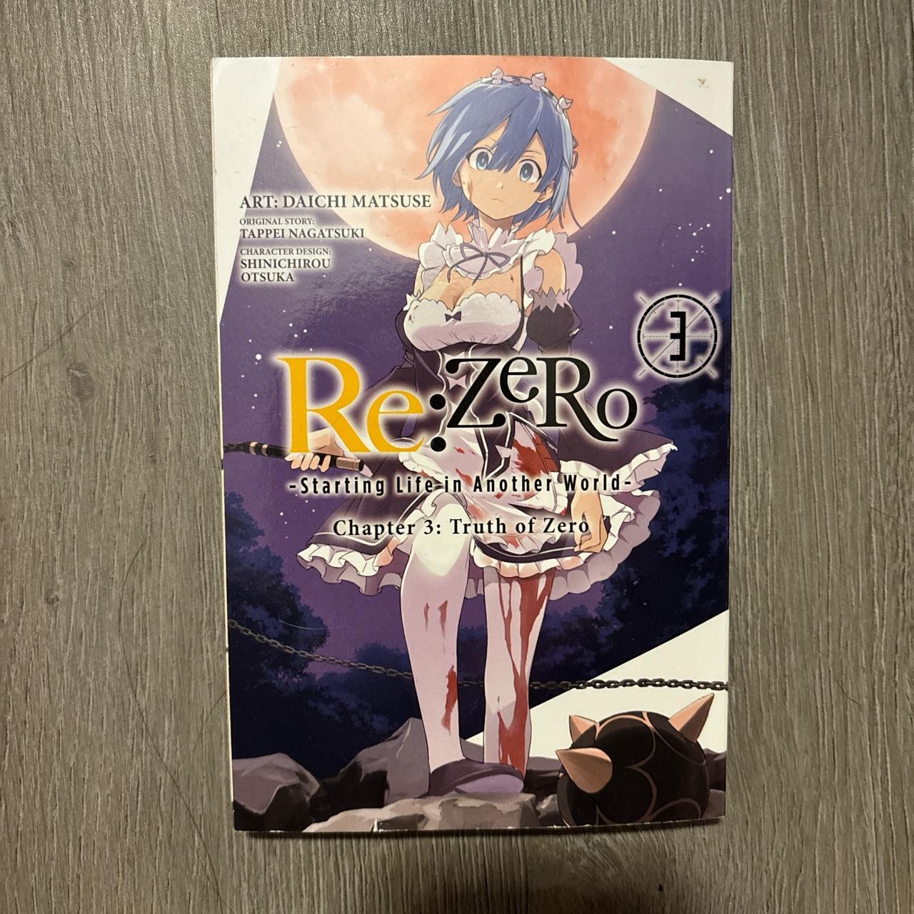Re: zero chapter 3: truth of zero manga - Depop