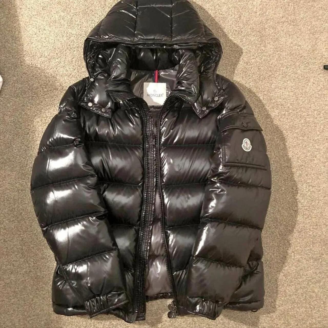 Moncler Maya Black Yard 1 Authentic Dm before... - Depop